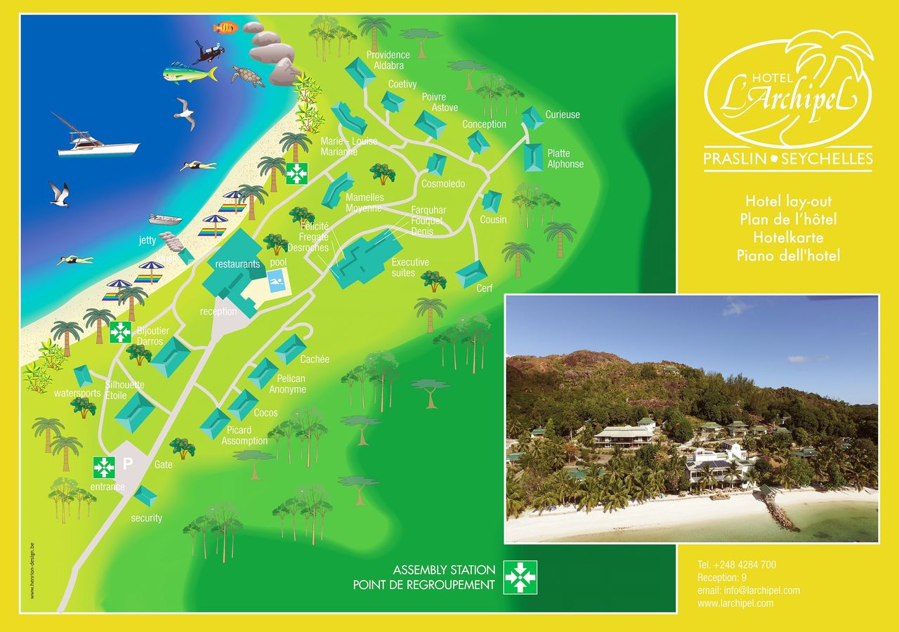 Hotel L'Archipel, Praslin Island